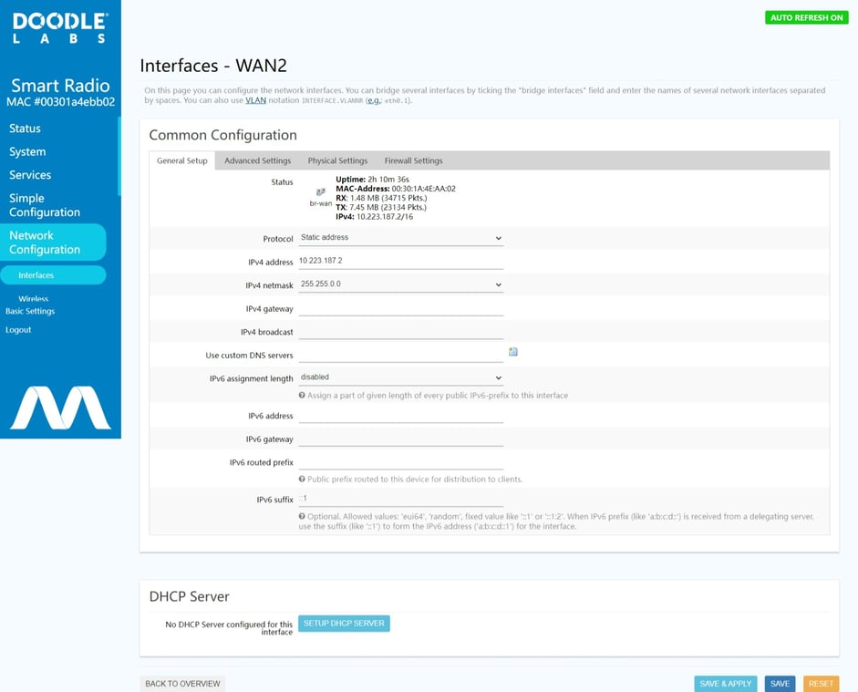 General Configuration
