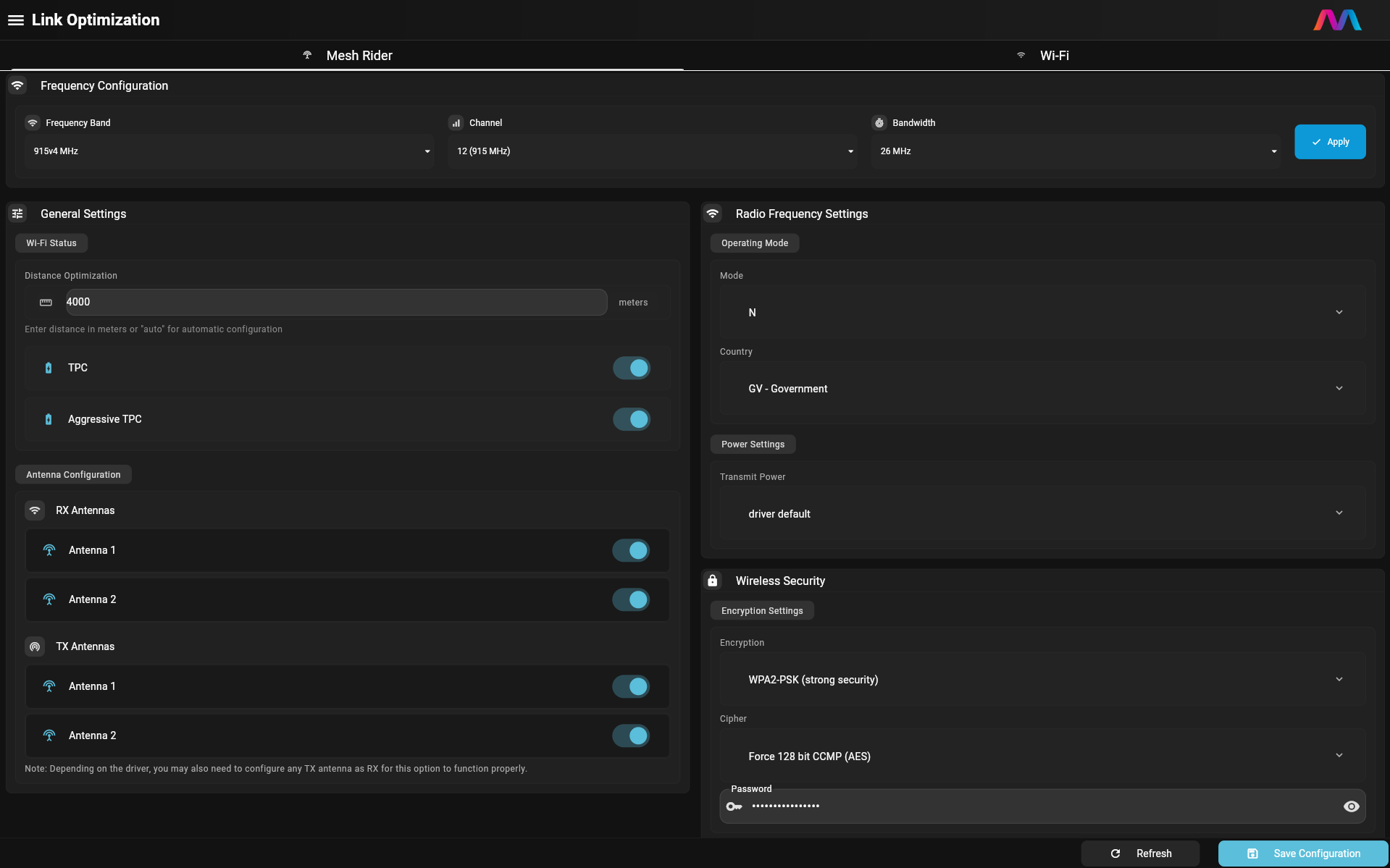 Optimizing the RF Link