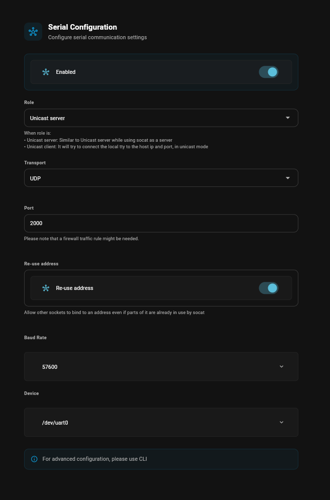 Serial Interface Guide